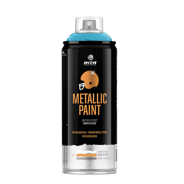 MTN PRO Spray Paint - Metallic Blue 400ml – Spray Cans Online