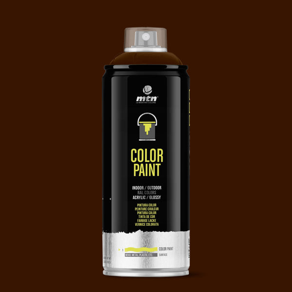 MTN PRO Spray Paint 400ml RAL 8016 - Mahogany Brown – Spray Cans Online