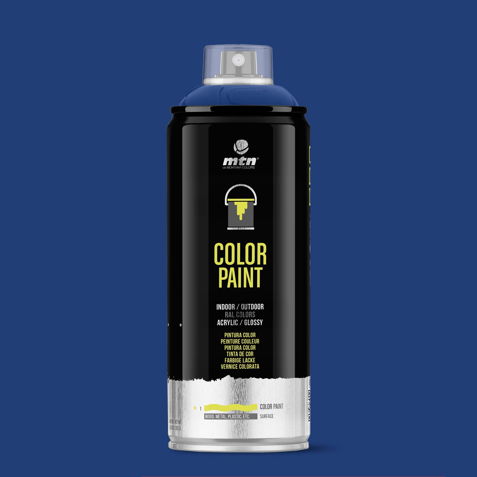 MTN PRO Spray Paint 400ml RAL 5002 - Ultramarine Blue – Spray Cans Online